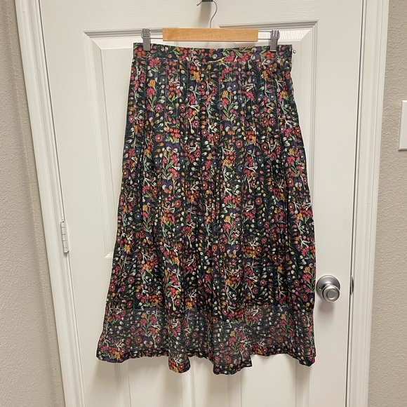 Peruvian Connection | Skirts | Peruvian Connection Floral Midi Skirt ...